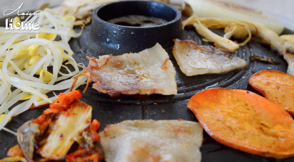 Samgyeopsal Dinner Table Recipe & Video - Seonkyoung Longest