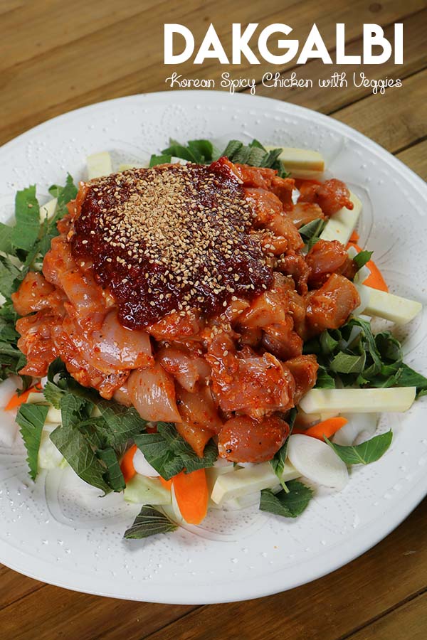 Dakgalbi Recipe & Video - Seonkyoung Longest