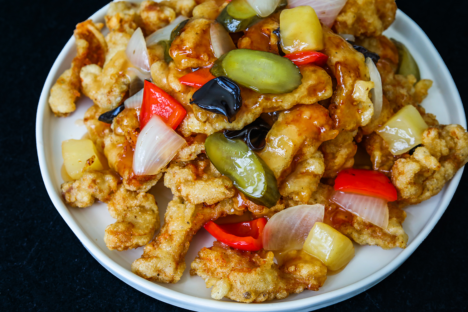 Tangsuyuk Korean Sweet and Sour Pork Recipe & Video - Seonkyoung Longest