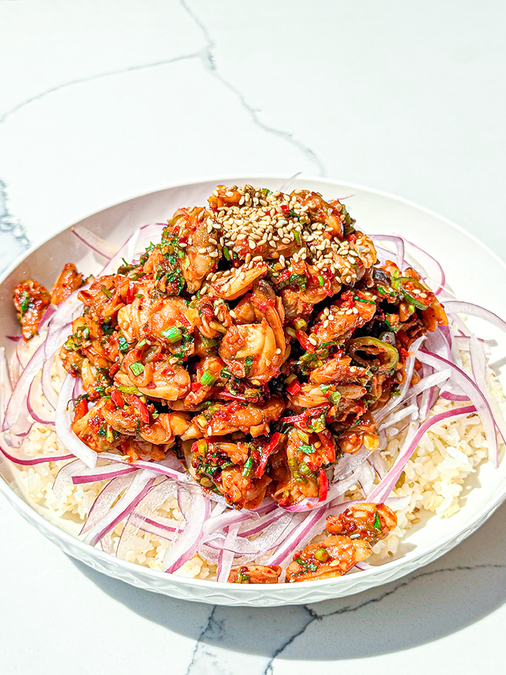 Korean Spicy Clam Recipe & Video - Seonkyoung Longest