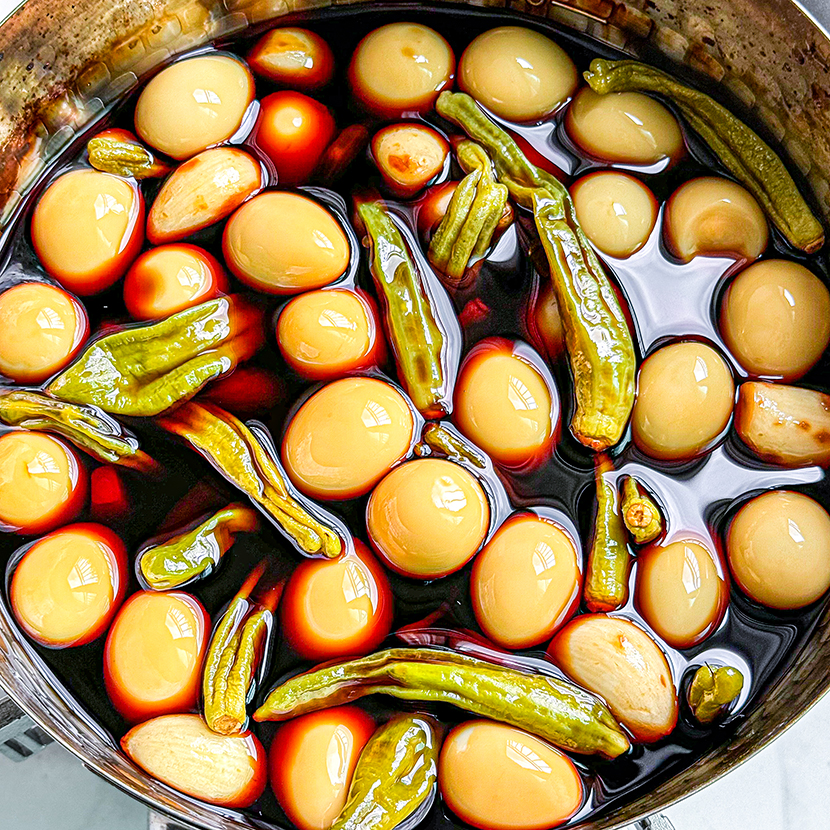 Braised Quail Eggs Recipe & Video - Seonkyoung Longest